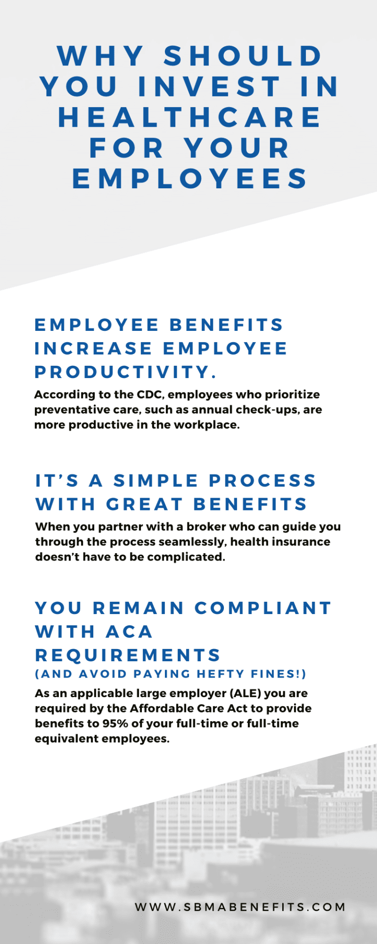 Why Invest in Health Insurance for Your Employees? - SBMA Benefits