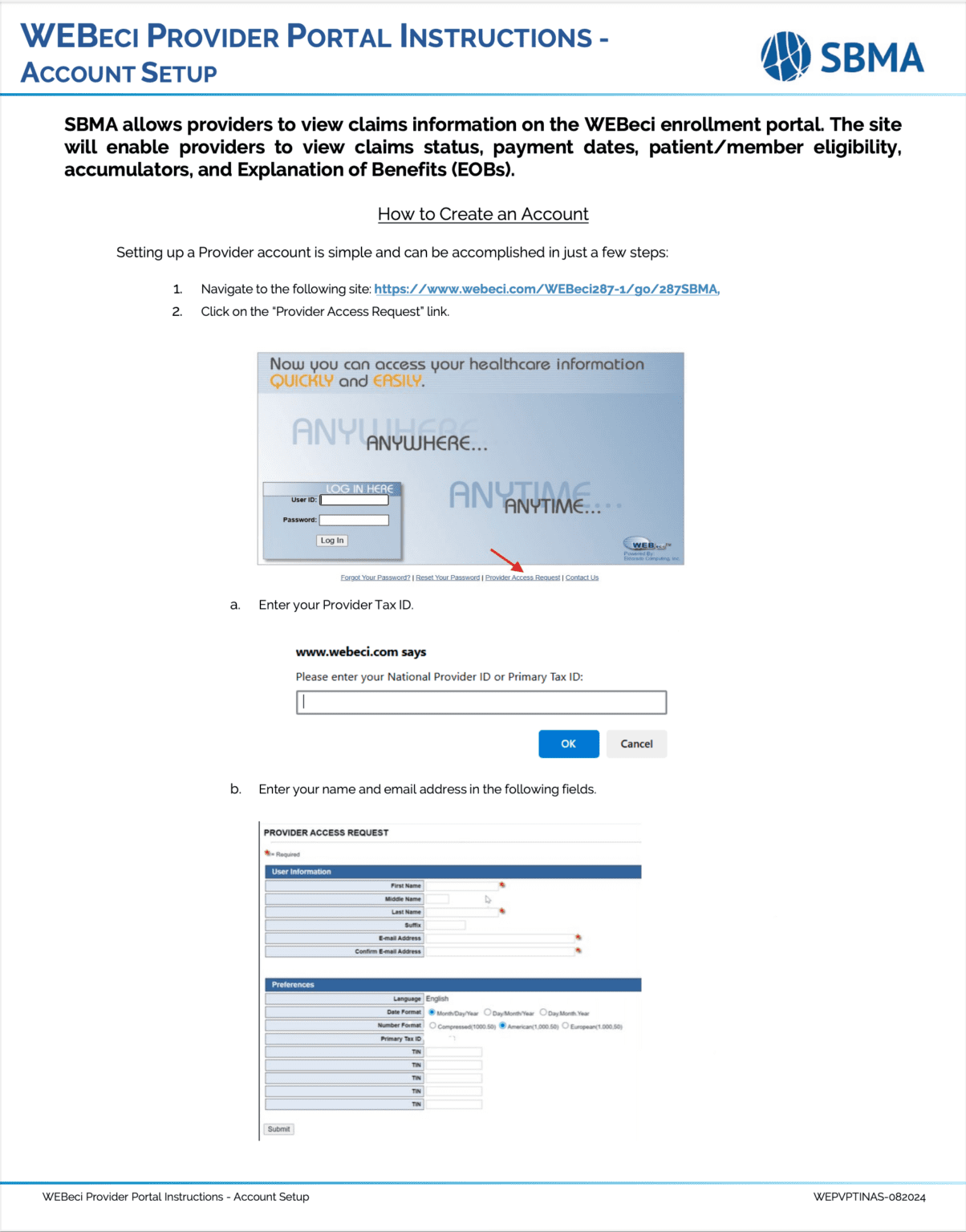 Providers - SBMA Benefits